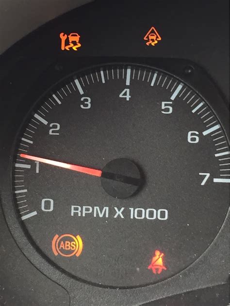 Chevy Trailblazer Dashboard Warning Lights