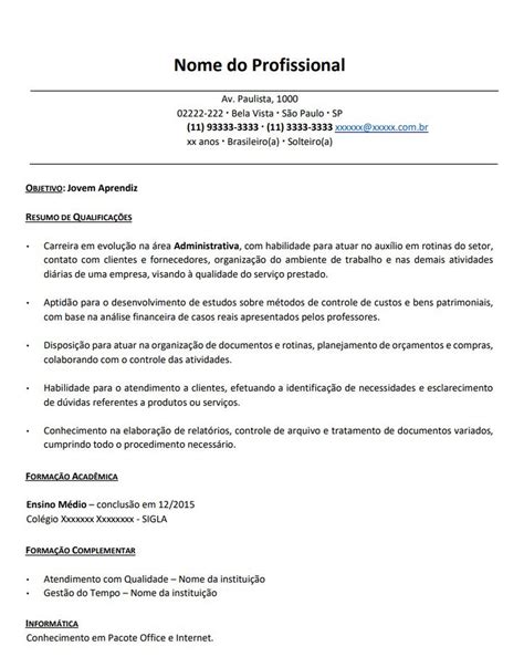 Como fazer um currículo para primeiro emprego Veja dicas e modelos