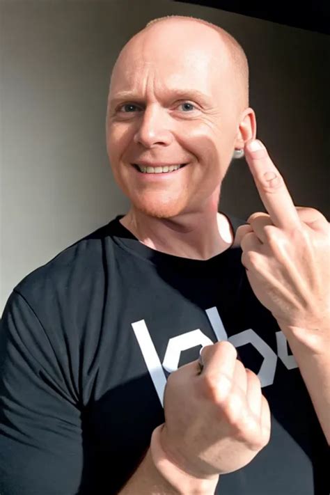 Dopamine Girl A High Resolution Medium Photo Of Bill Burr Giving The Middle Finger Flipping