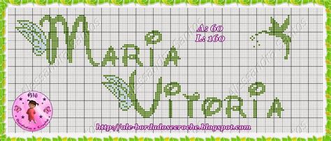 Alê Bordados e Crochê Gráficos de Nomes Composto