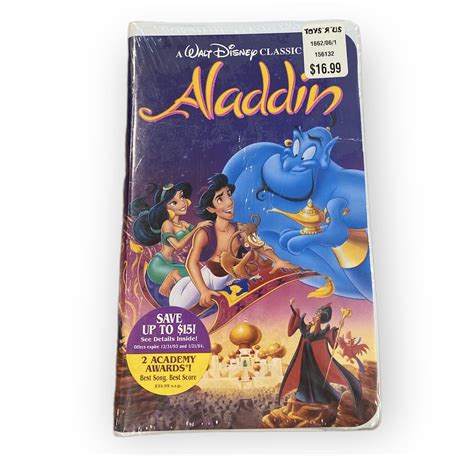 Walt Disney S Aladdin VHS 1993 RARE BLACK DIAMOND EDITION The Classics