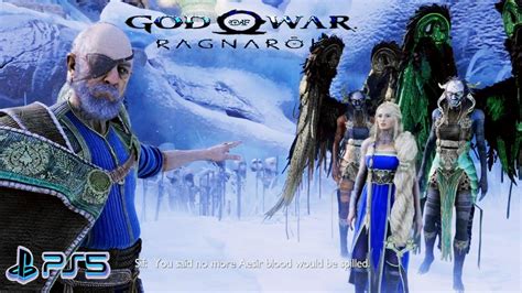 Thor Wife Sif Entry Scene God Of War Ragnarok PS5 4K YouTube