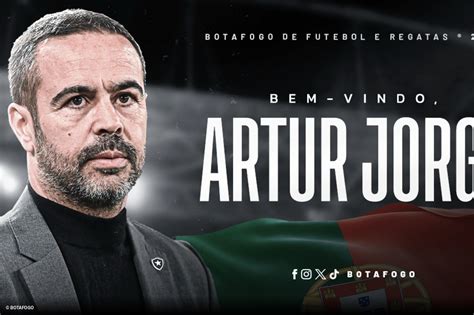 Agora é oficial Artur Jorge é o novo técnico do Botafogo