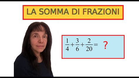 Somma Di Frazioni Con Denominatore Diverso Esercizi Risolti