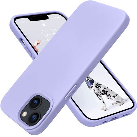 Siliconen Hoesje Geschikt Voor Apple IPhone 14 Paars All4Gadgets