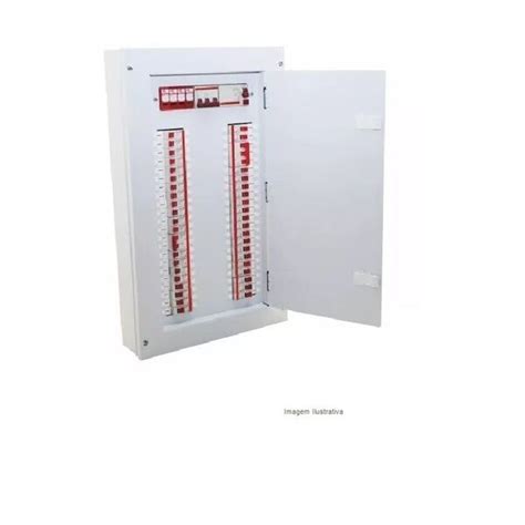 Quadro De Distribui O Embutir Trif Sico A Disjuntores Black
