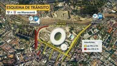 Bom Dia Rio Tr Nsito No Maracan Ter Esquema Especial Para O Jogo