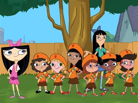 Isabella And The Fireside Girls And Stacy By Hdkyle On Deviantart