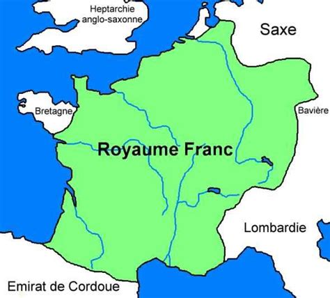 Carte Royaume Franc My Blog