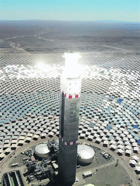 Primeira Usina Termossolar da América Latina é Inaugurada no Chile