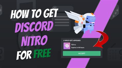 How To Get Discord Nitro For FREE YouTube