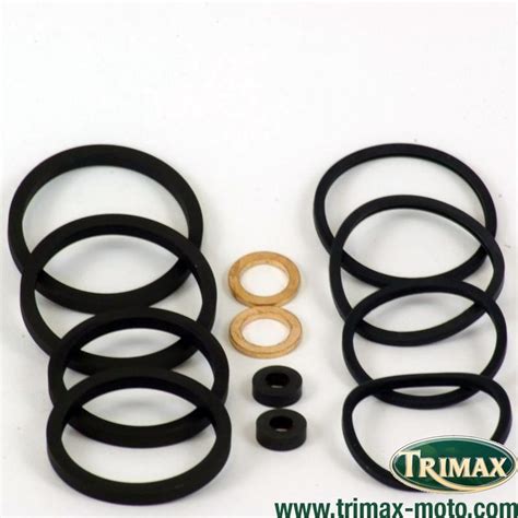 Kit de joints pour étrier 4 pistons de Triumph Nissin Trimax Moto