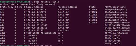 Networking Netstat Shows Listening On Some Ports But Nmap Shows None