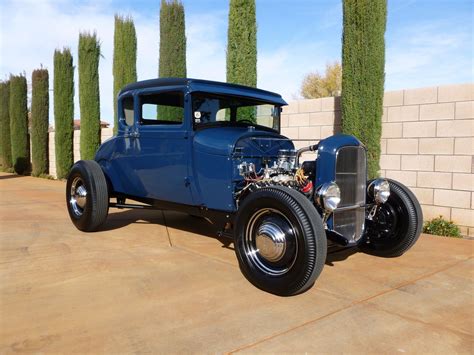 1929 Ford Model A 5 Window Coupe Ford 8BA Flathead V8 Hot Rods Cars