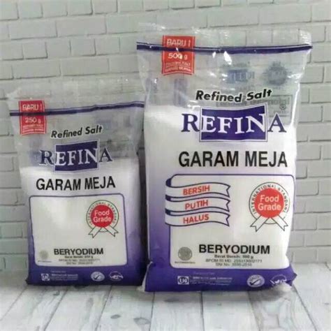 Jual Refina Garam Meja Murah Dan Gurih Shopee Indonesia