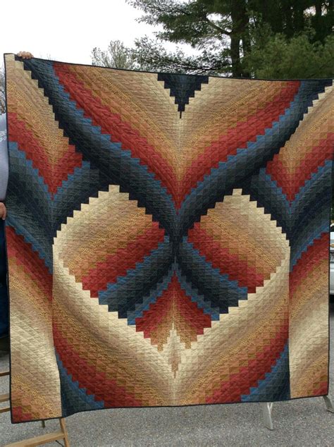 Twisted Bargello Quilt Pattern
