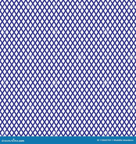 Isometric Grid Seamless Pattern Vector Template For Design Stock