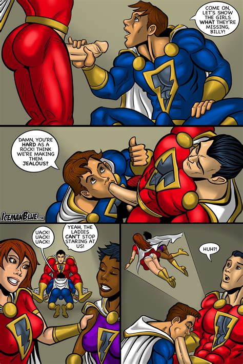 The Power Of Shazam Part 2 By Iceman Blue Hentai Comics Free