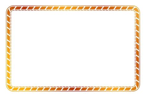 Moldura de forma básica dourada de vetor simples para cartaz de