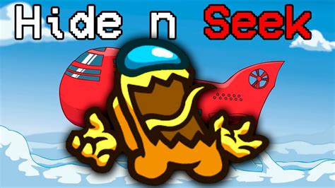 Among Us Hide N Seek Airship Map Hider Gameplay Seeker Gameplay