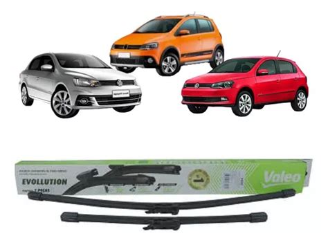 Par Palheta Limpador Parabrisa Vw Gol Fox Saveiro Voyage Parcelamento