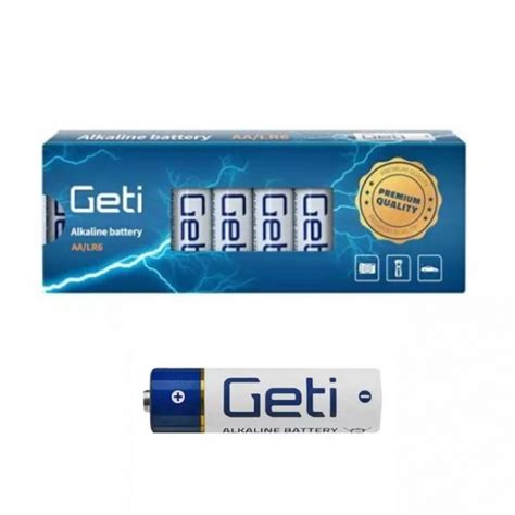 Confezione 10 Batterie Alcaline AA