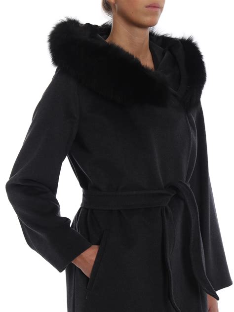 Max Mara Cappotto Parka Mango In Lana E Pelliccia Cappotti Al