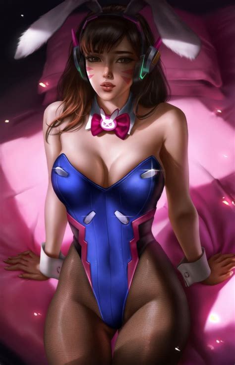 Wallpaper D Va Overwatch Mercy Overwatch Pharah Overwatch Blizzard Entertainment Video