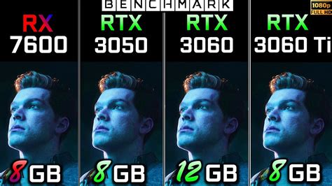 RX 7600 Vs RTX 3050 Vs RTX 3060 Vs RTX 3060 Ti Test In 10 Games