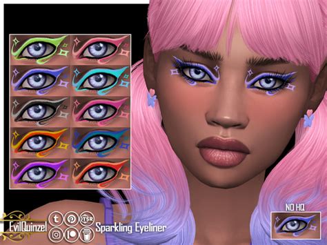 The Sims Resource Sparkling Eyeliner