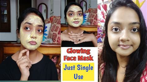 Instant Glowing Face Pack Home Remedy For Bright And Spotless Skin