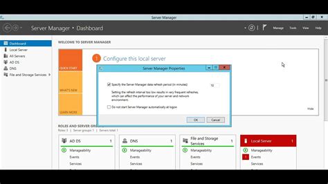 How To Change The Refresh Interval In Windows Server 2012 R2 YouTube
