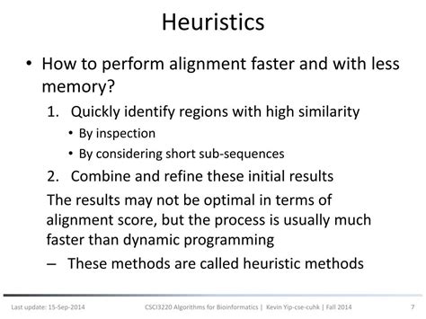 ppt lecture 3 heuristic sequence alignment powerpoint presentation free download id 6966418