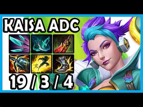 Kaisa Vs Jinx QUADRA KILL ADC Korea Master Patch 12 23 YouTube