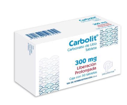 Carbonato De Litio Mg Tab Psicofarma Flosamed
