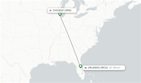 Direct Non Stop Flights From Chicago To Orlando Schedules