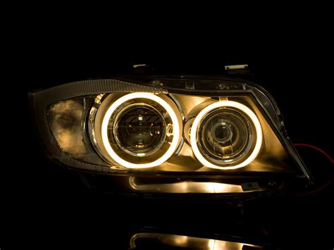 Watt Led Angel Eyes Umr Stset Bmw E E Vor Facelift Led