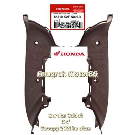 Jual 64310 K2F N00ZB Cover Lantai Step Floor Bordes Pijakan Kaki Coklat