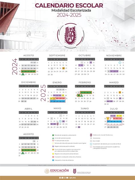 Calendario Escolar 2023 Ipn Image To U