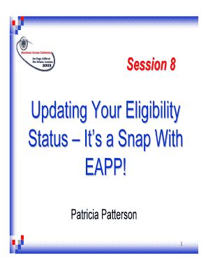 Fillable Online Ifap Ed Updating Your Eligibility Fax Email Print
