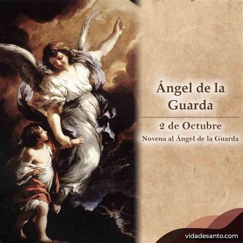 Novena A Los Ngeles Custodios O Ngel De La Guarda Vida De Santo