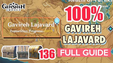 How To Gavireh Lajavard 100 FULL Exploration SUMERU ALL CHESTS