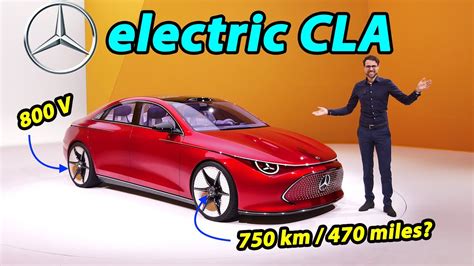 This Electric Mercedes CLA Shows The Future Of Mercedes YouTube