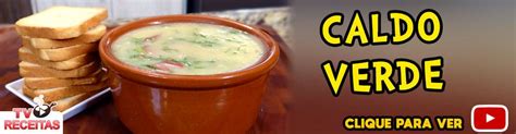 Banner Como Fazer Caldo Verde Tv Receitas Tvchurrasco