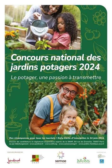 Concours National des Jardins Potagers 2024 Société Nationale d