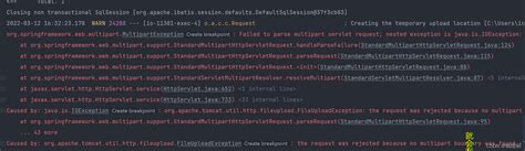 element plus的el upload组件自动上传，springboot接收报错org springframework web multipart multipartexception