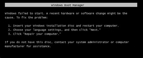 Fix Windows Failed To Start A Recent Hardware Or Software Change Might