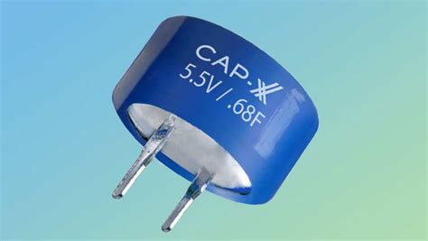 Cap Xx Releases Coin Cell Supercapacitors
