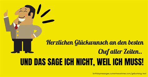 Geburtstagswünsche Für Chef Lustig Lustige Sprüche