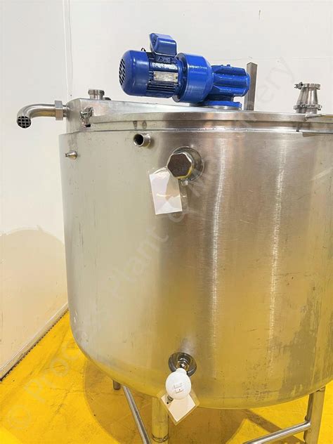 Ltr Jacketed Mix Tank Ppm Ltd